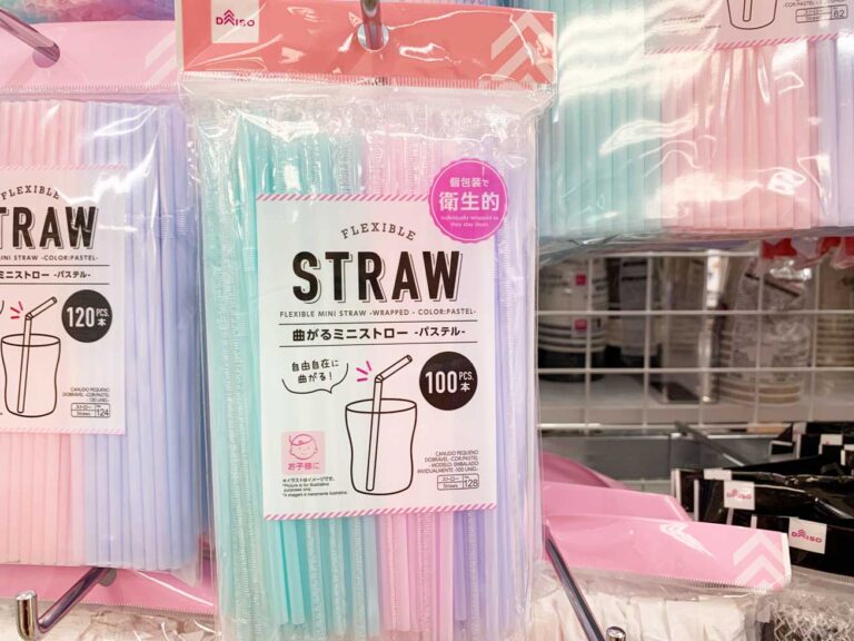 ダイソー（DAISO）で購入出来るストロー全種類一覧・サイズ＆本数などご紹介